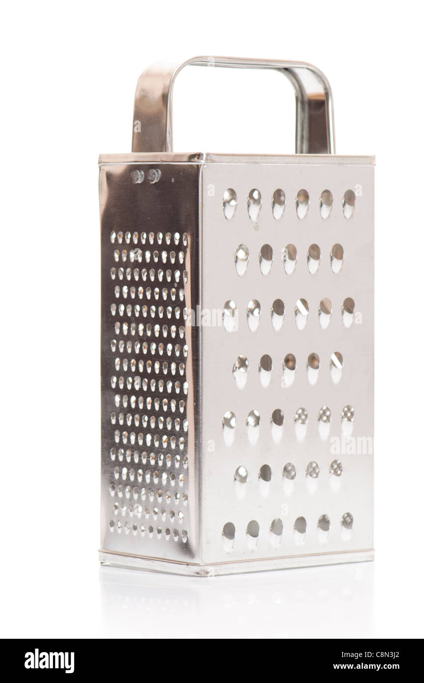 steel grate on white background Stock Photo - Alamy