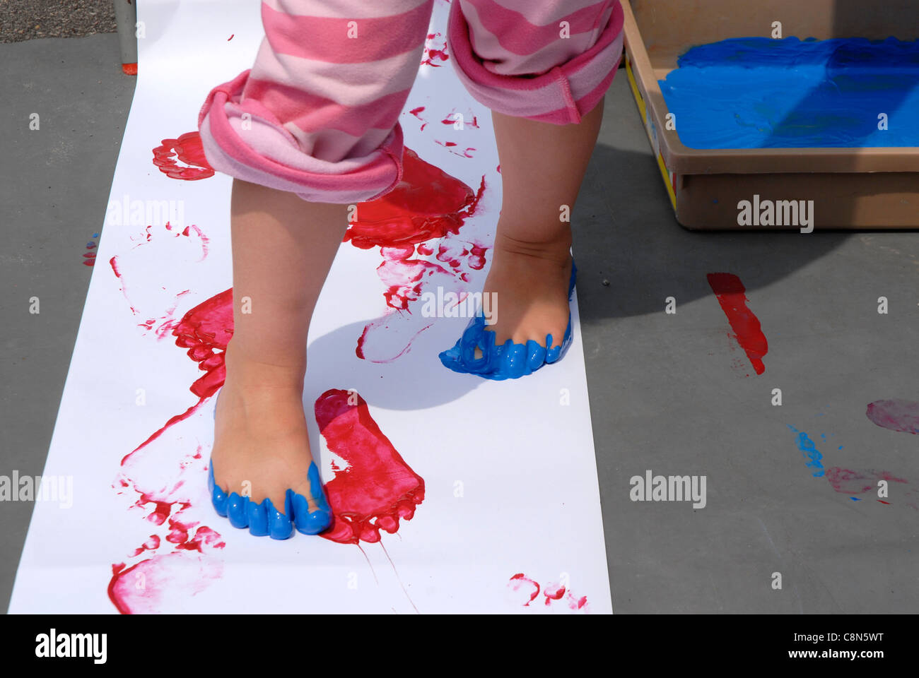 Kids Feet Paint