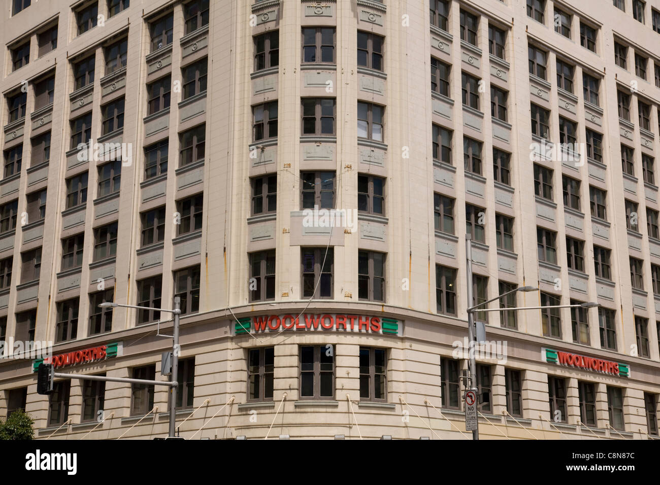 australian woolworths store and office building,george street,sydney ...