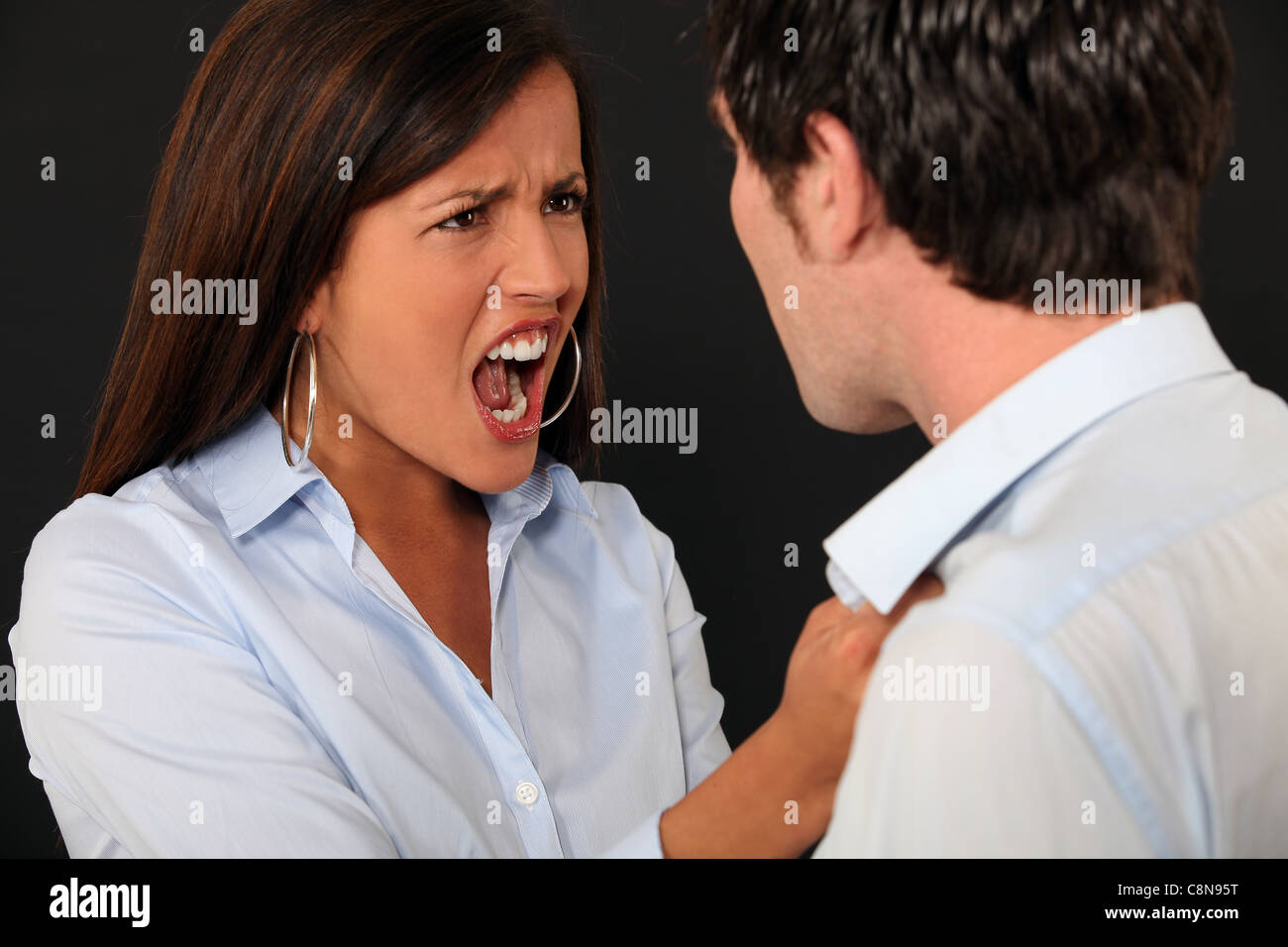 Women argue party hi-res stock photography and images - Alamy