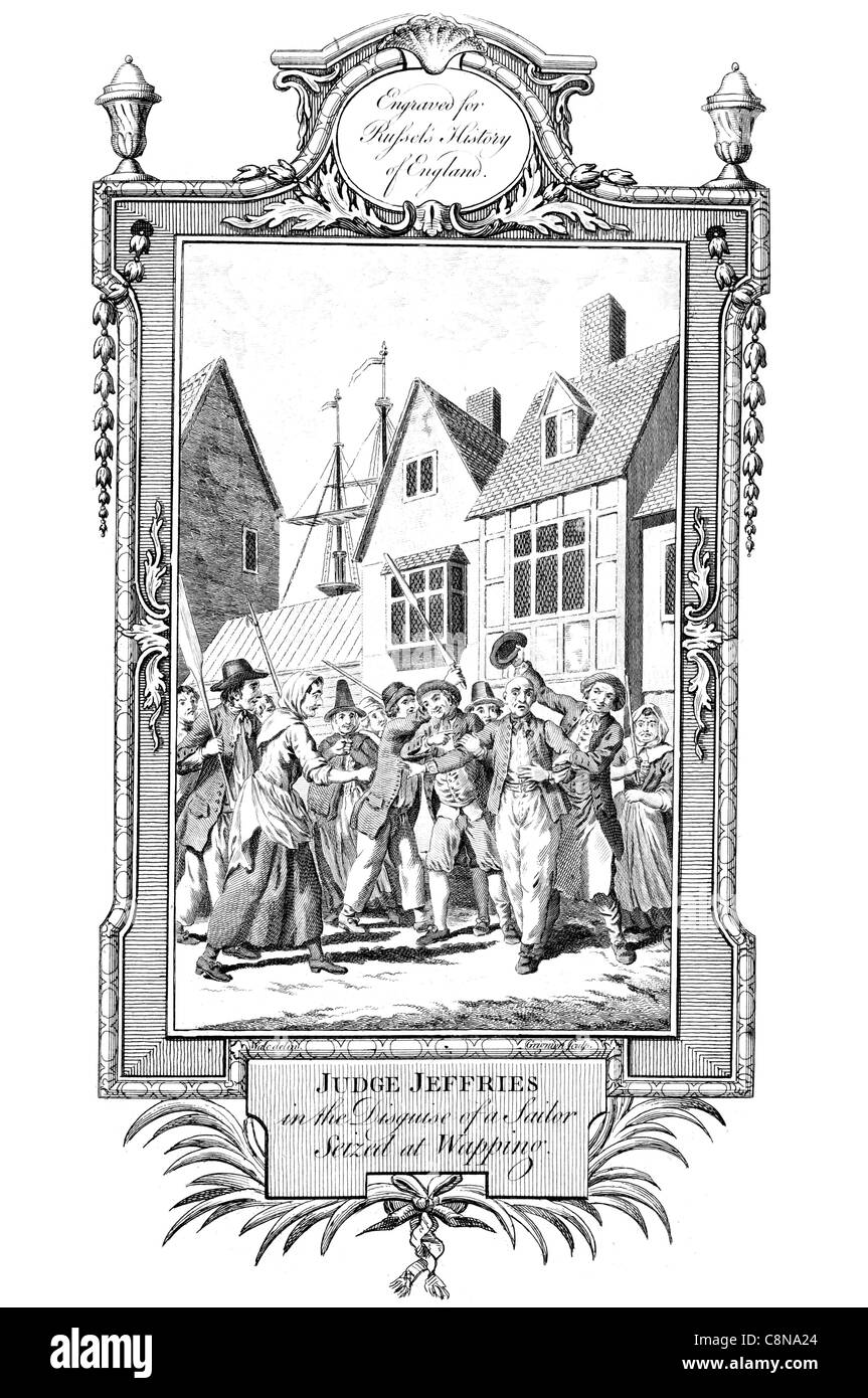 George Jeffreys 1st Baron Jeffreys of Wem 1645 1689 Hanging Judge ...