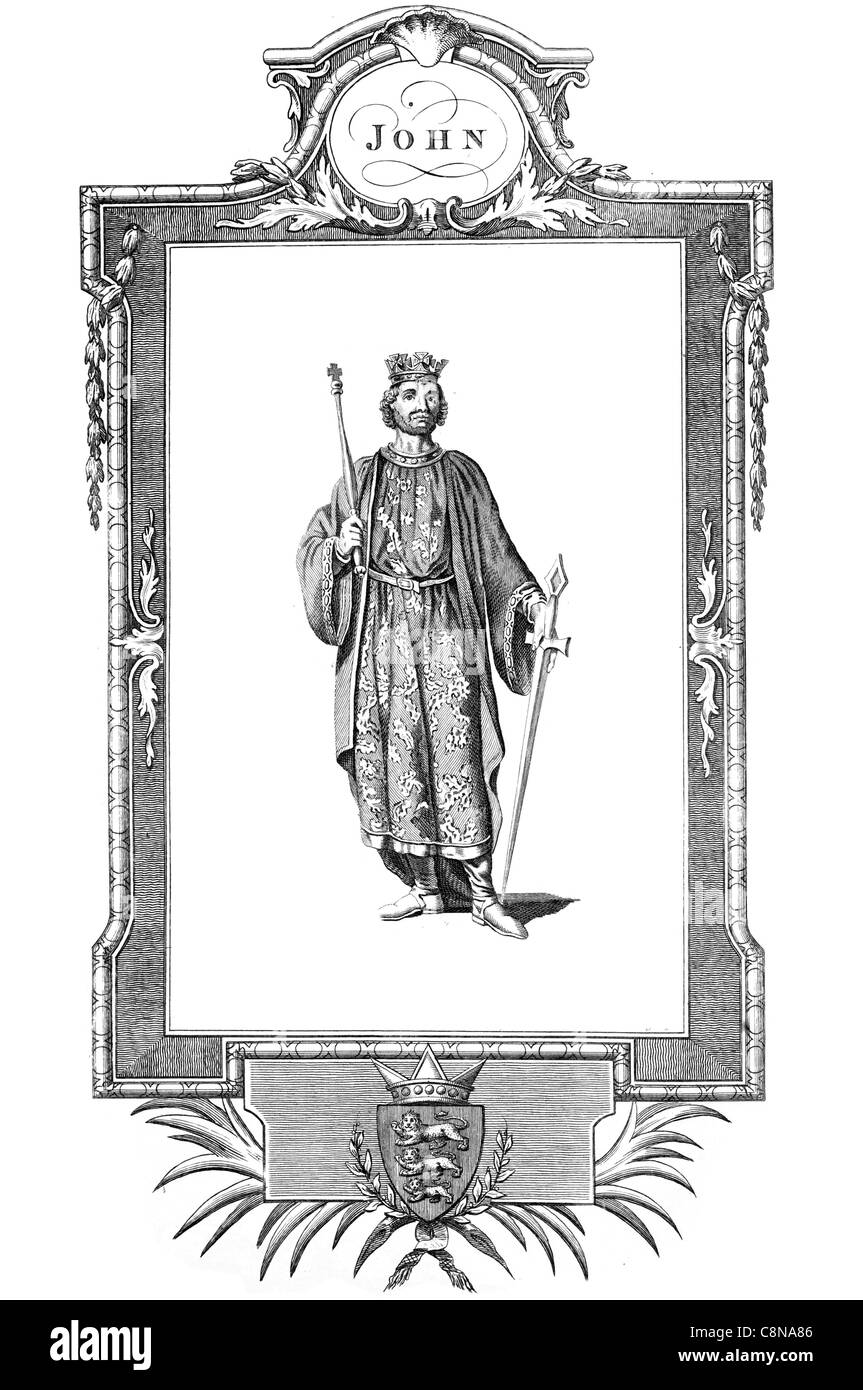 King John 1166 1216 Lackland King of England 1199 Angevin Empire ...