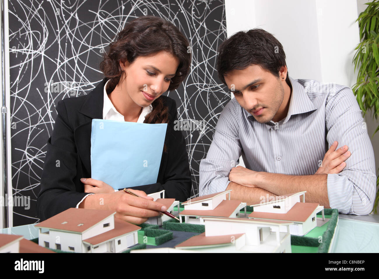 Real estate project Stock Photo - Alamy