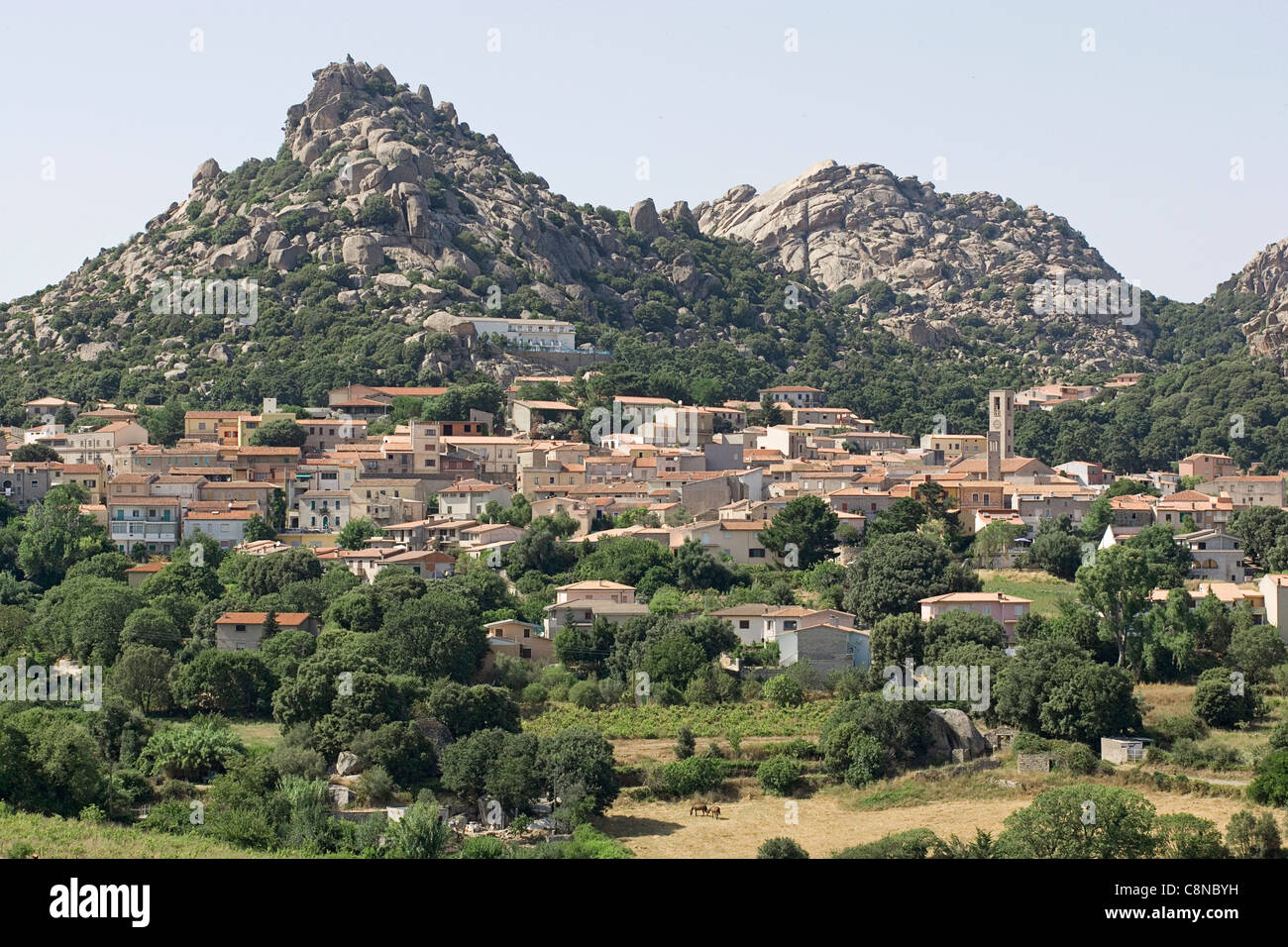 Aggius village hi-res stock photography and images - Alamy