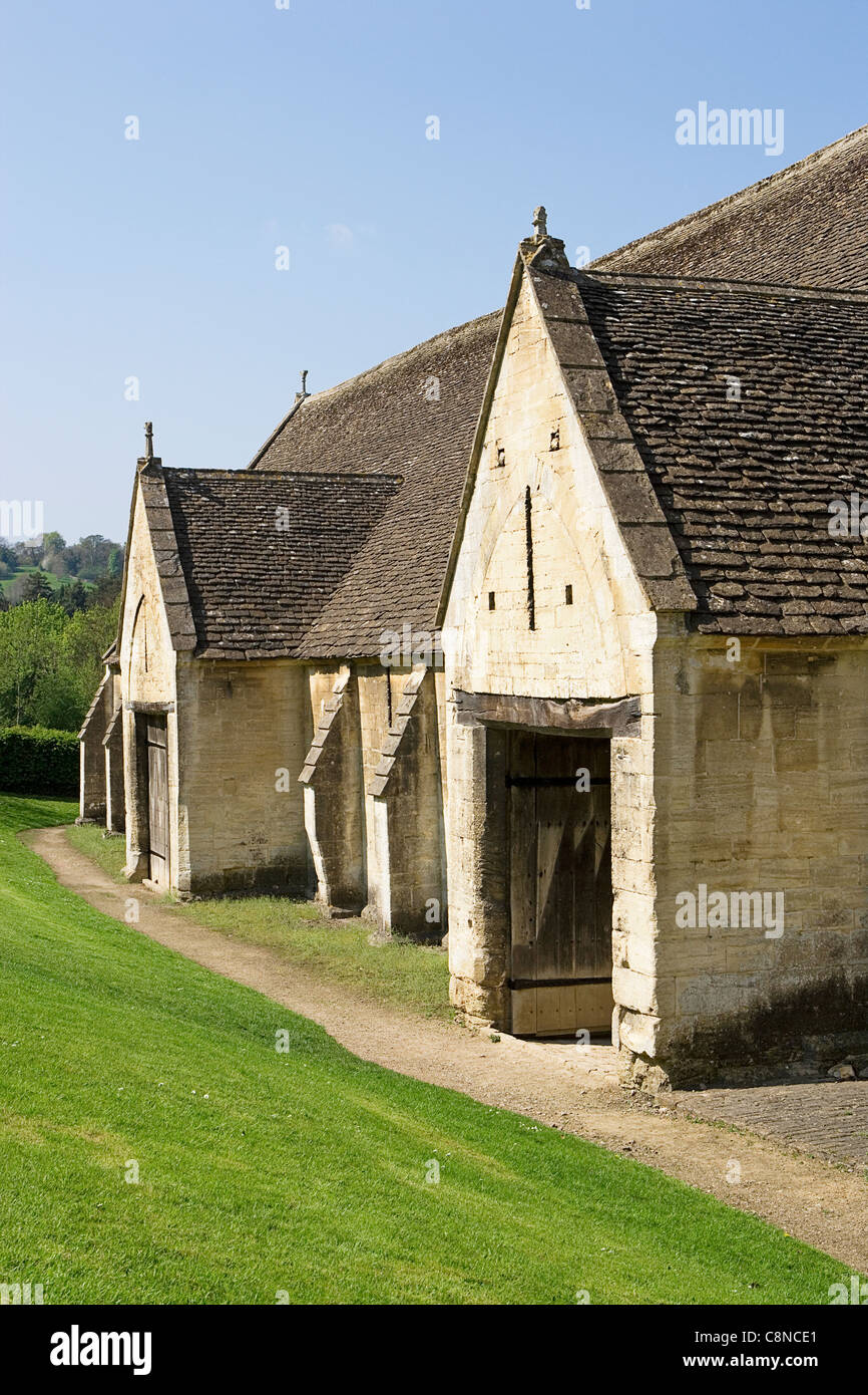 Great Britain, England, Wiltshire, Bradford-on-Avon, Tithe Barn ...