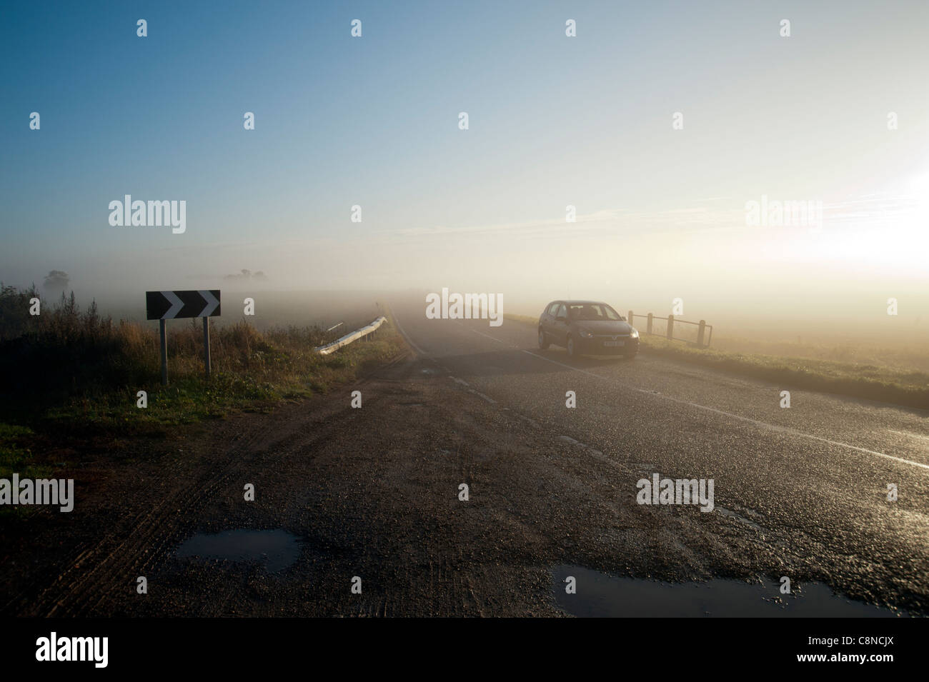 Misty driving hi-res stock photography and images - Alamy
