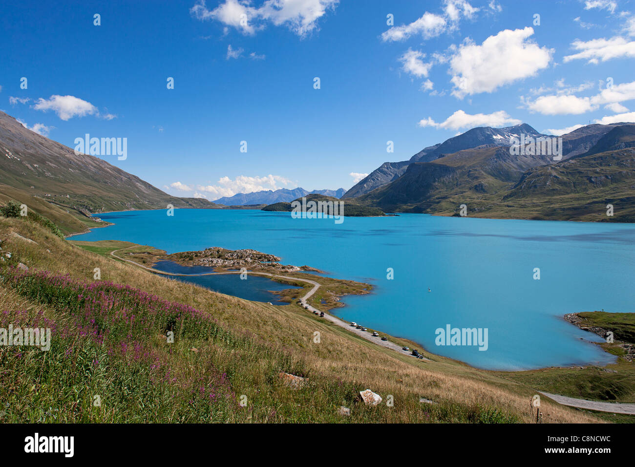 France, Col du Mont Cenis, Lac du Mont Cenis Stock Photo - Alamy