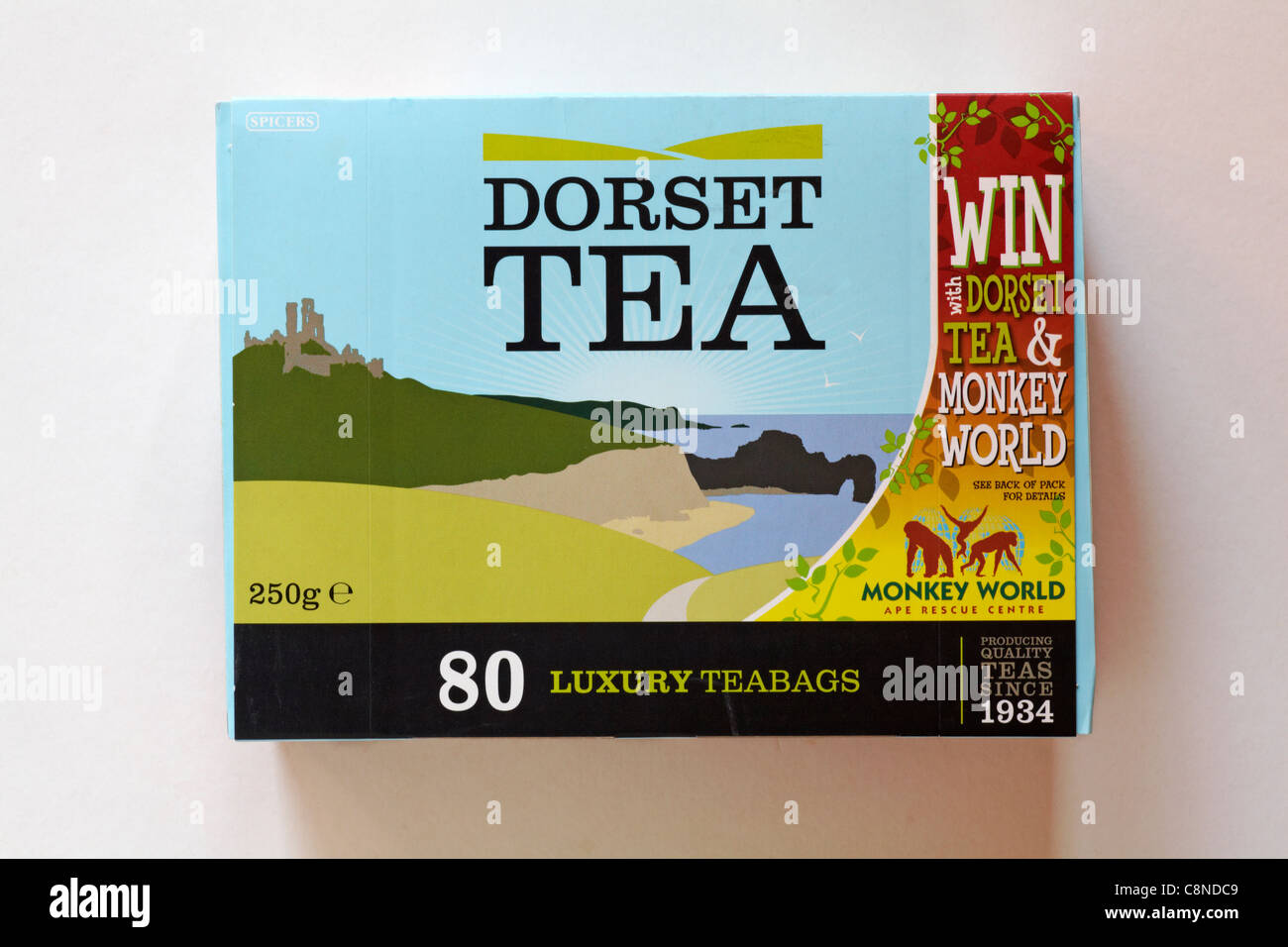 Box of dorset tea luxury tea bags hi-res stock photography and images ...