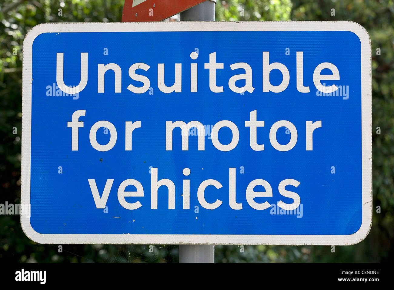 No Motor Vehicles Sign Stock Photos & No Motor Vehicles Sign Stock ...