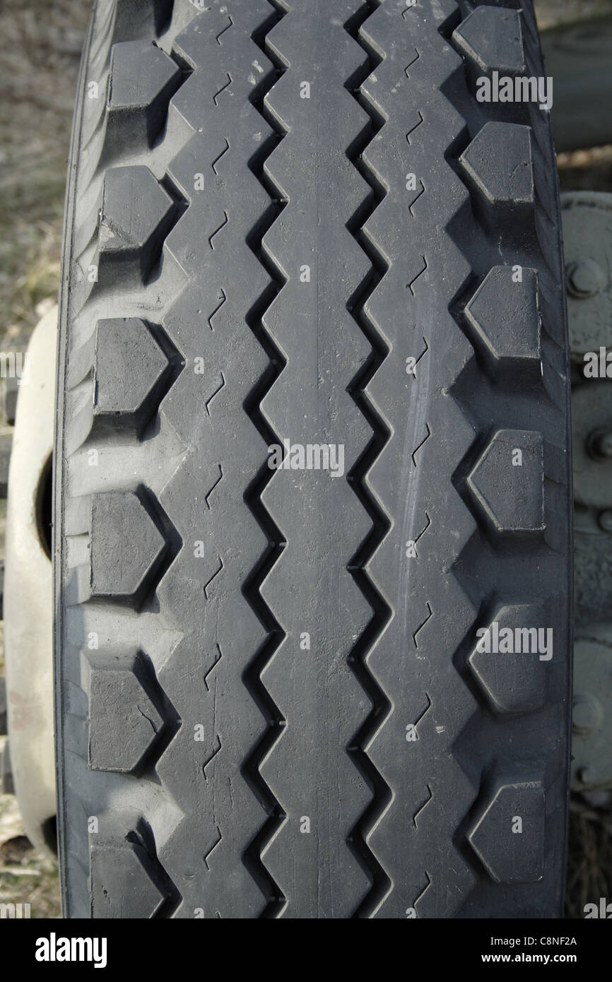 A close up of a vehicle tire Stock Photo - Alamy