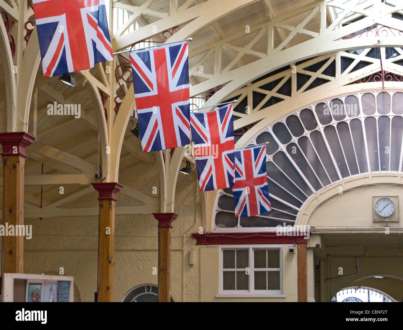 Great Britain, England, Devon, Barnstaple, Barnstaple Pannier Market ...