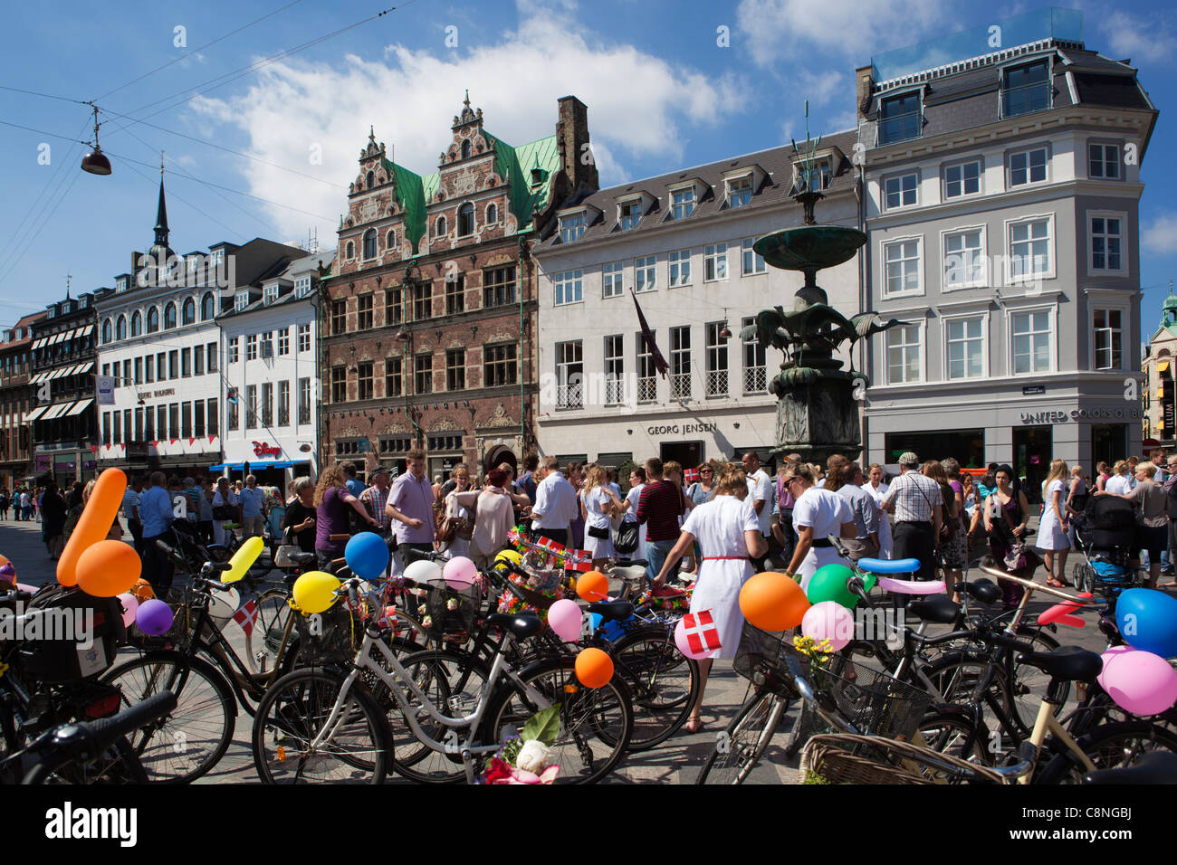 Copenhagen stroget shopping street hi-res stock photography and images ...