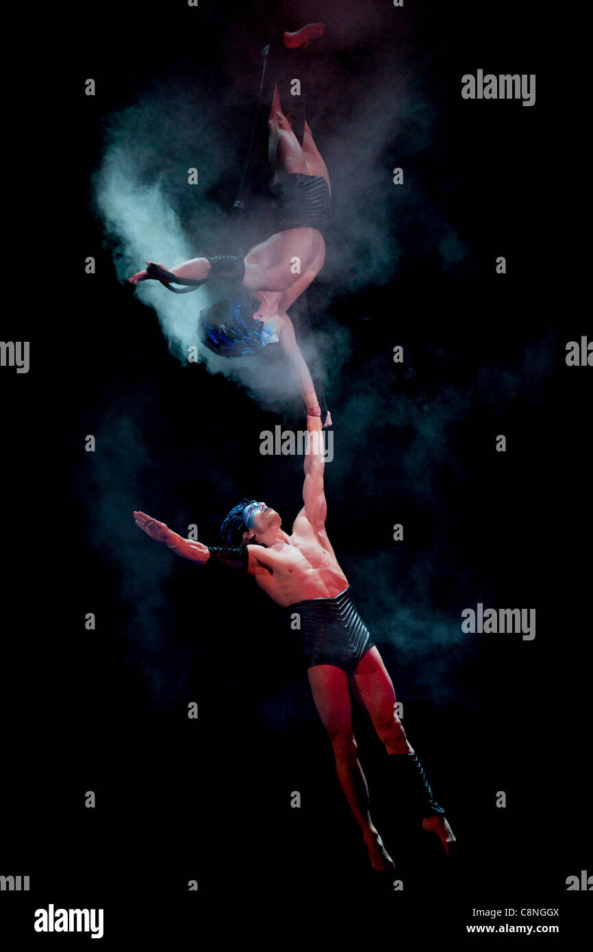 Cirque du Soleil perform "Varekai" at the Royal Albert Hall, London ...