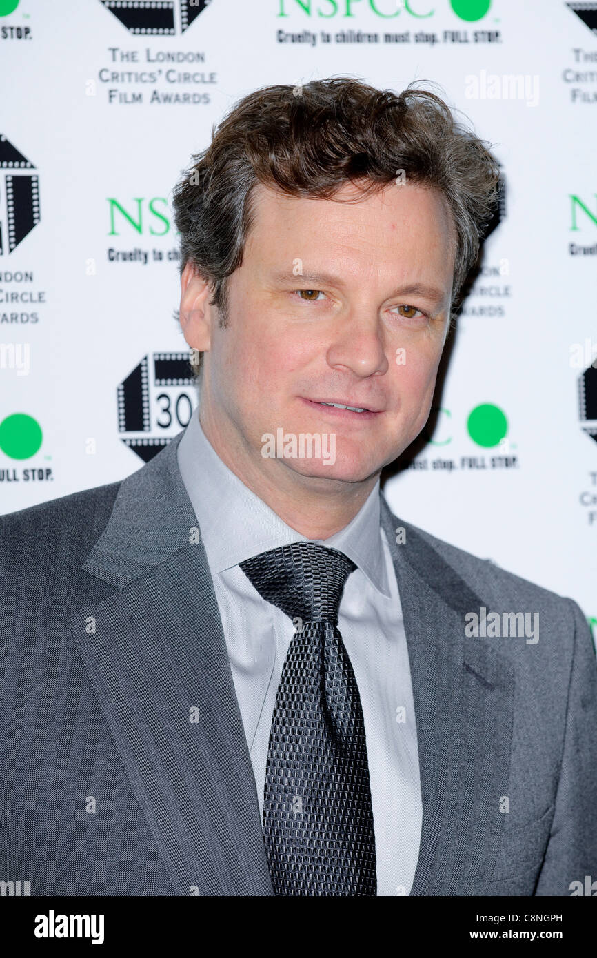 Colin Firth attends The London Critics' Circle Film Awards at The ...