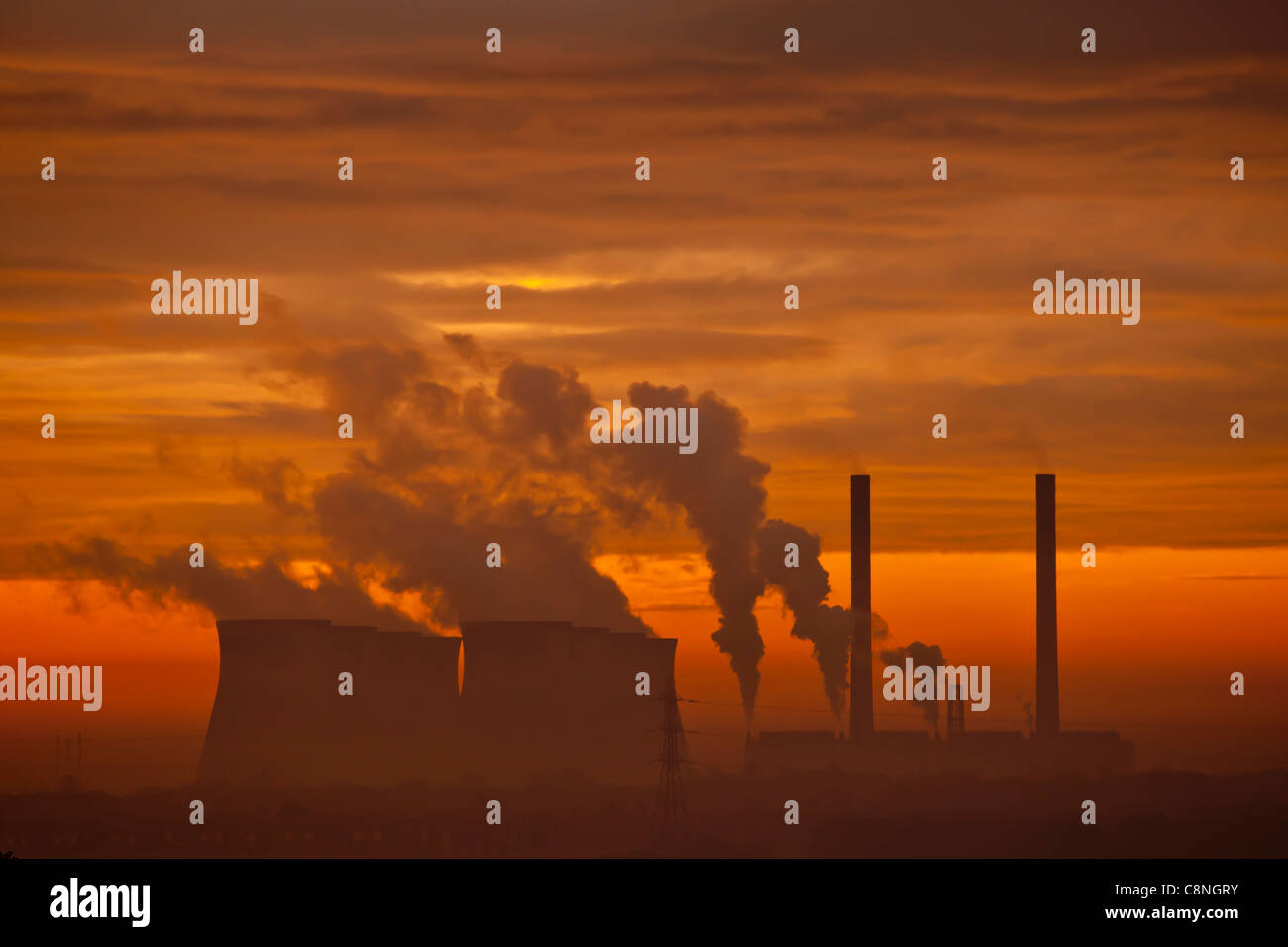 Ferrybridge c power station hi-res stock photography and images - Alamy