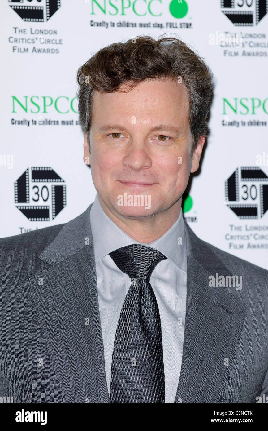 Colin Firth attends The London Critics' Circle Film Awards at The ...