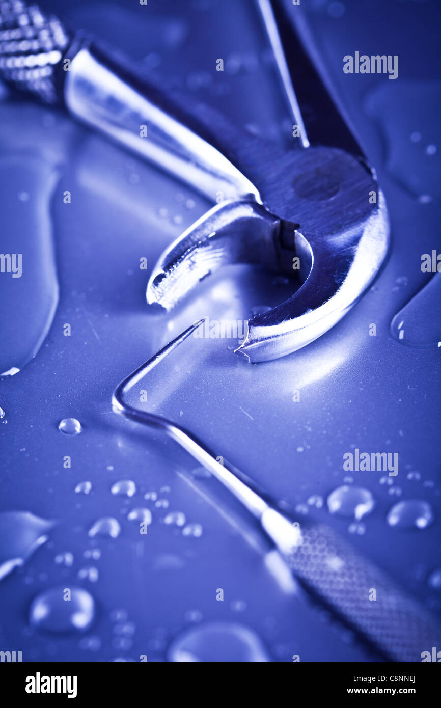 sterile conditions and dental health care Stock Photo - Alamy