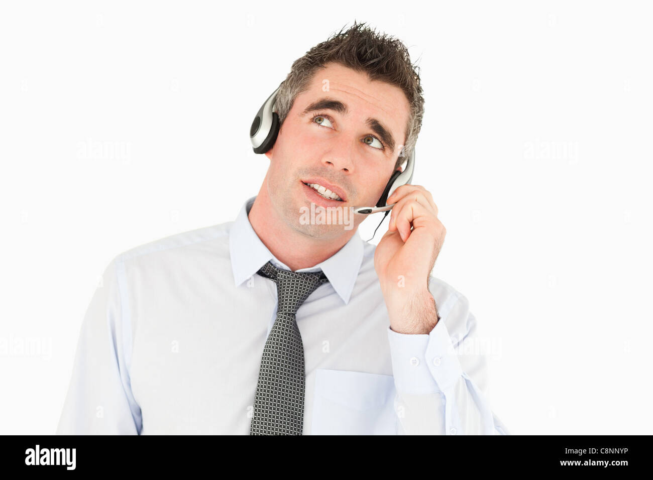 Speaking through a microphone hi-res stock photography and images - Alamy