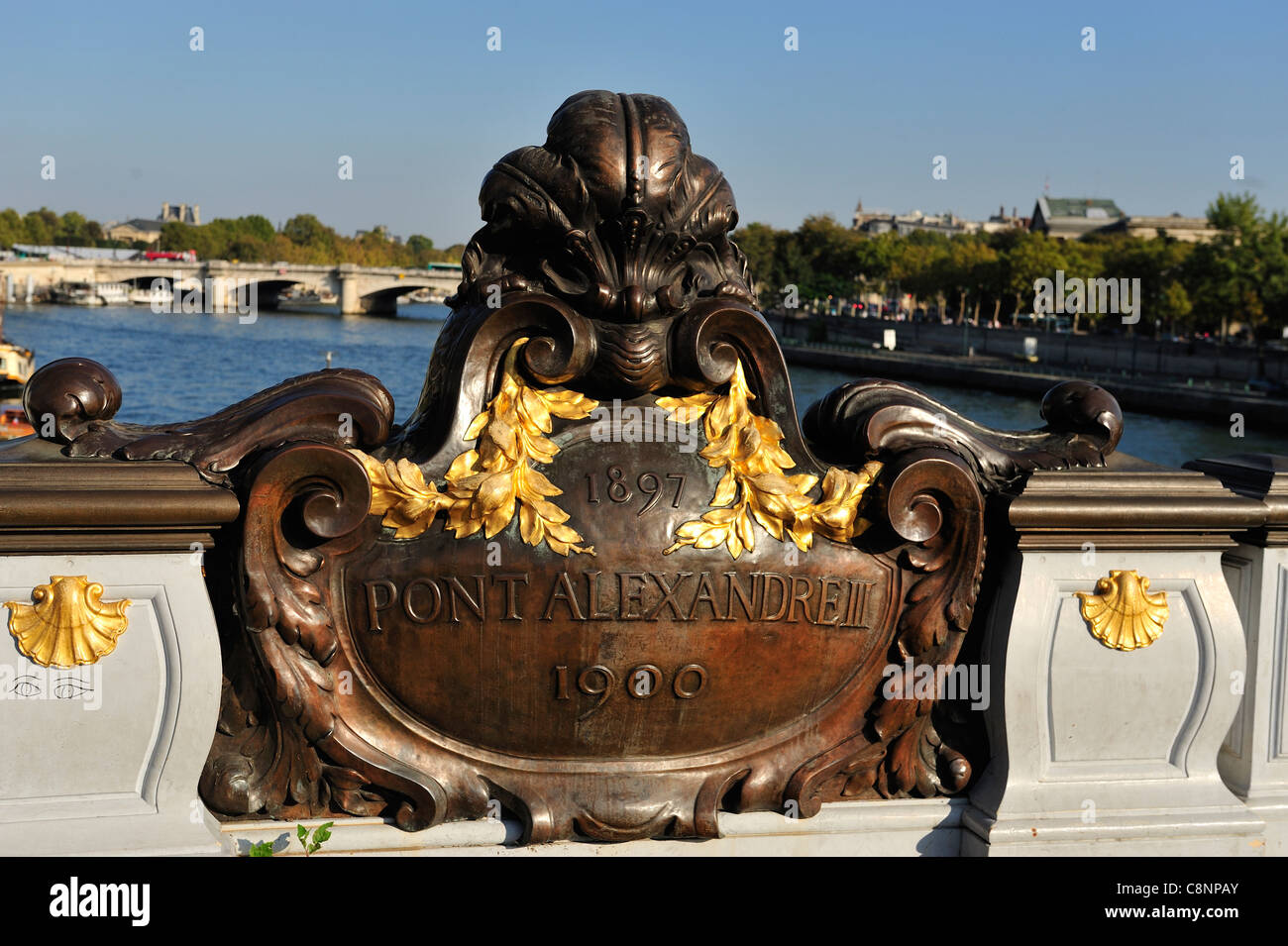 Pont Alexandre III Stock Photo - Alamy