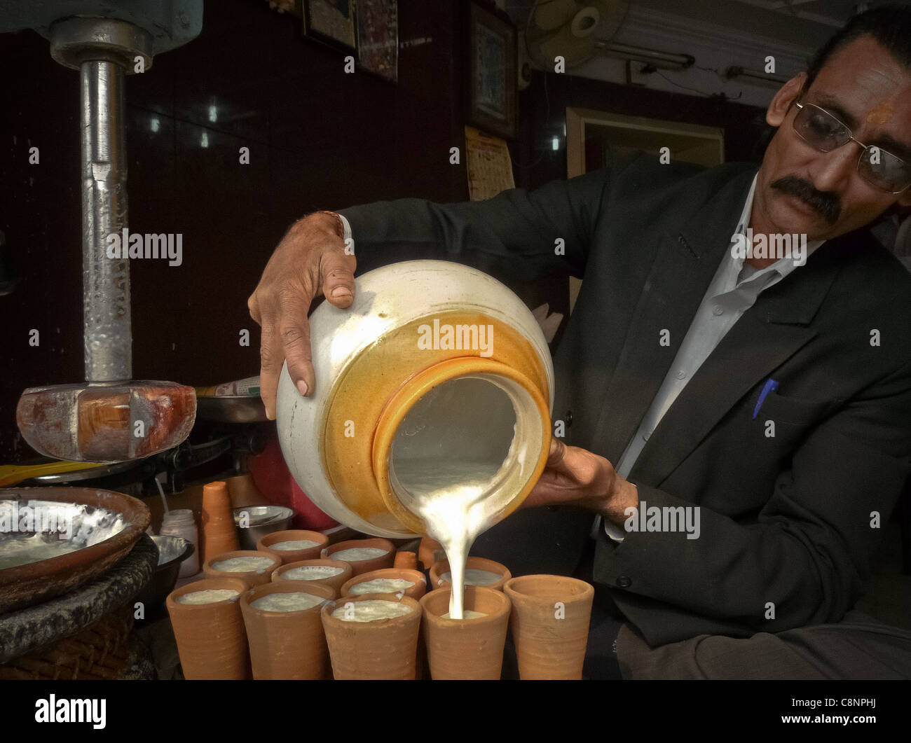 Indian lassi drinks hi-res stock photography and images - Alamy