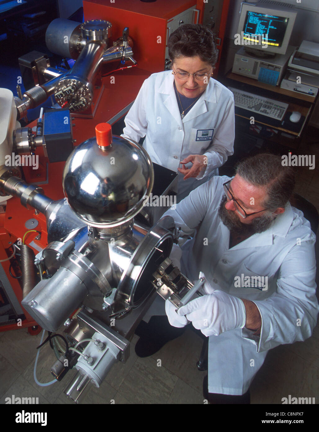 Thermal ionization mass spectrometry hi-res stock photography and ...