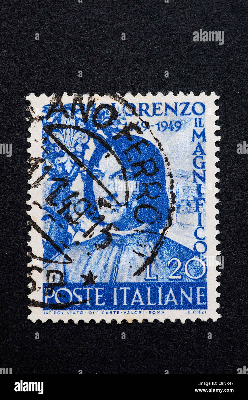 Lorenzo il magnifico stamp hi-res stock photography and images - Alamy