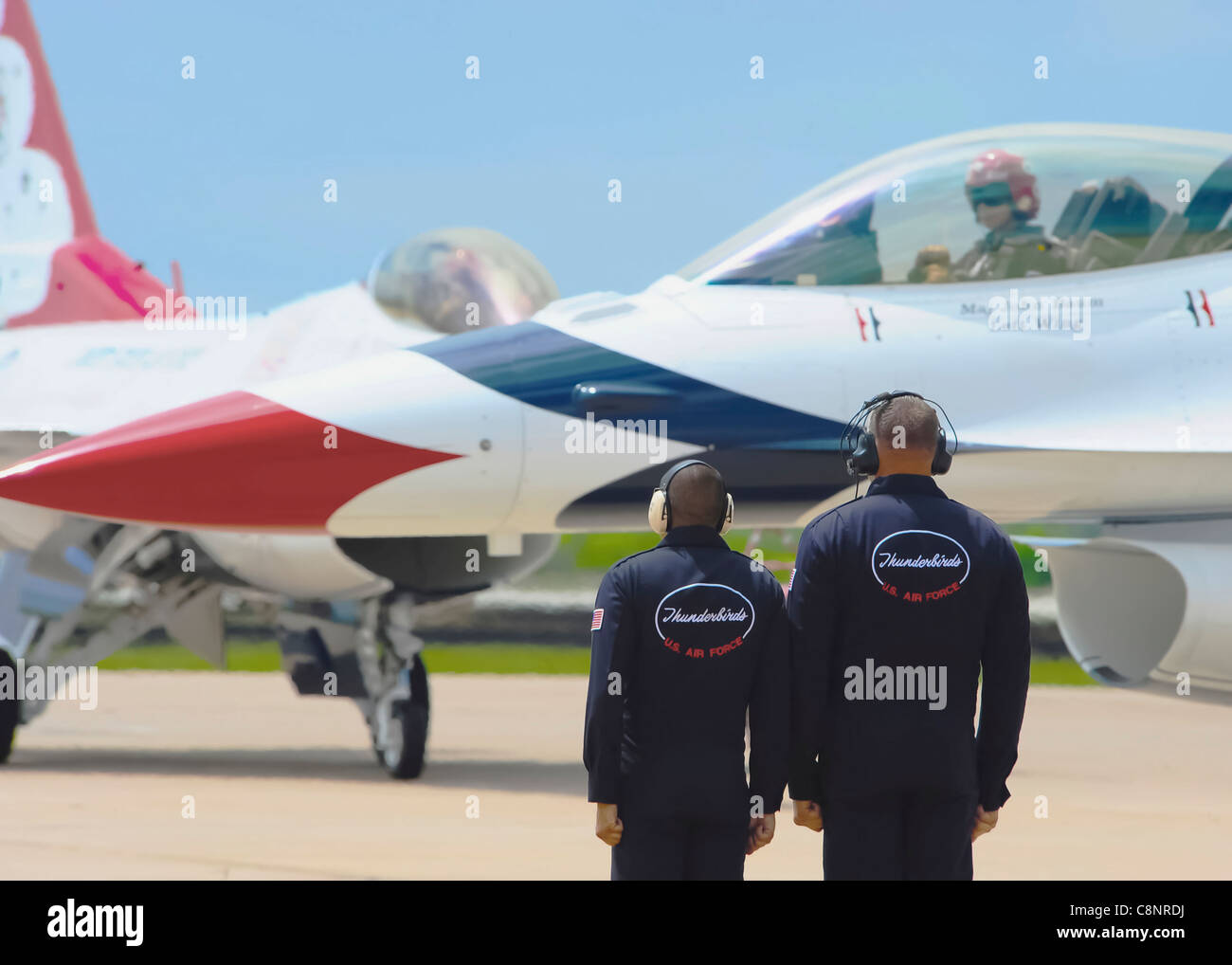Maj. John Baum prepares for take-off during the Dyess Big Country Air ...