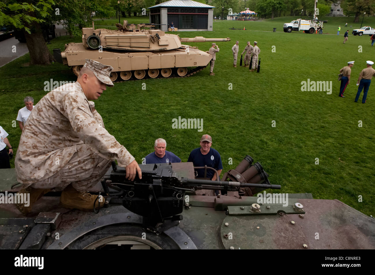 Cpl. Brendan Faul, a Marine with Echo Company, 4th Tank Battalion, who ...