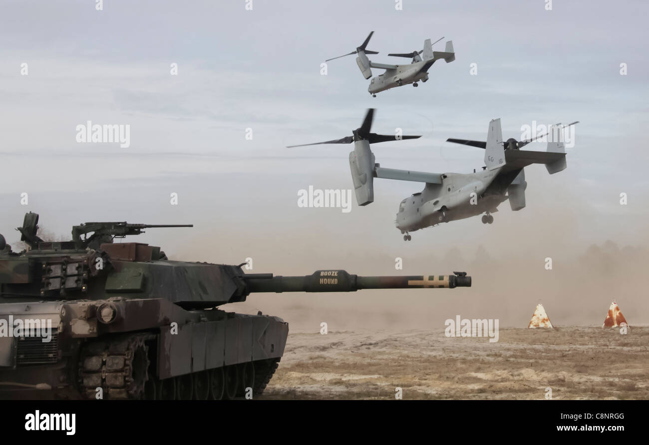 Marine corps tracked vehicles hi-res stock photography and images - Alamy