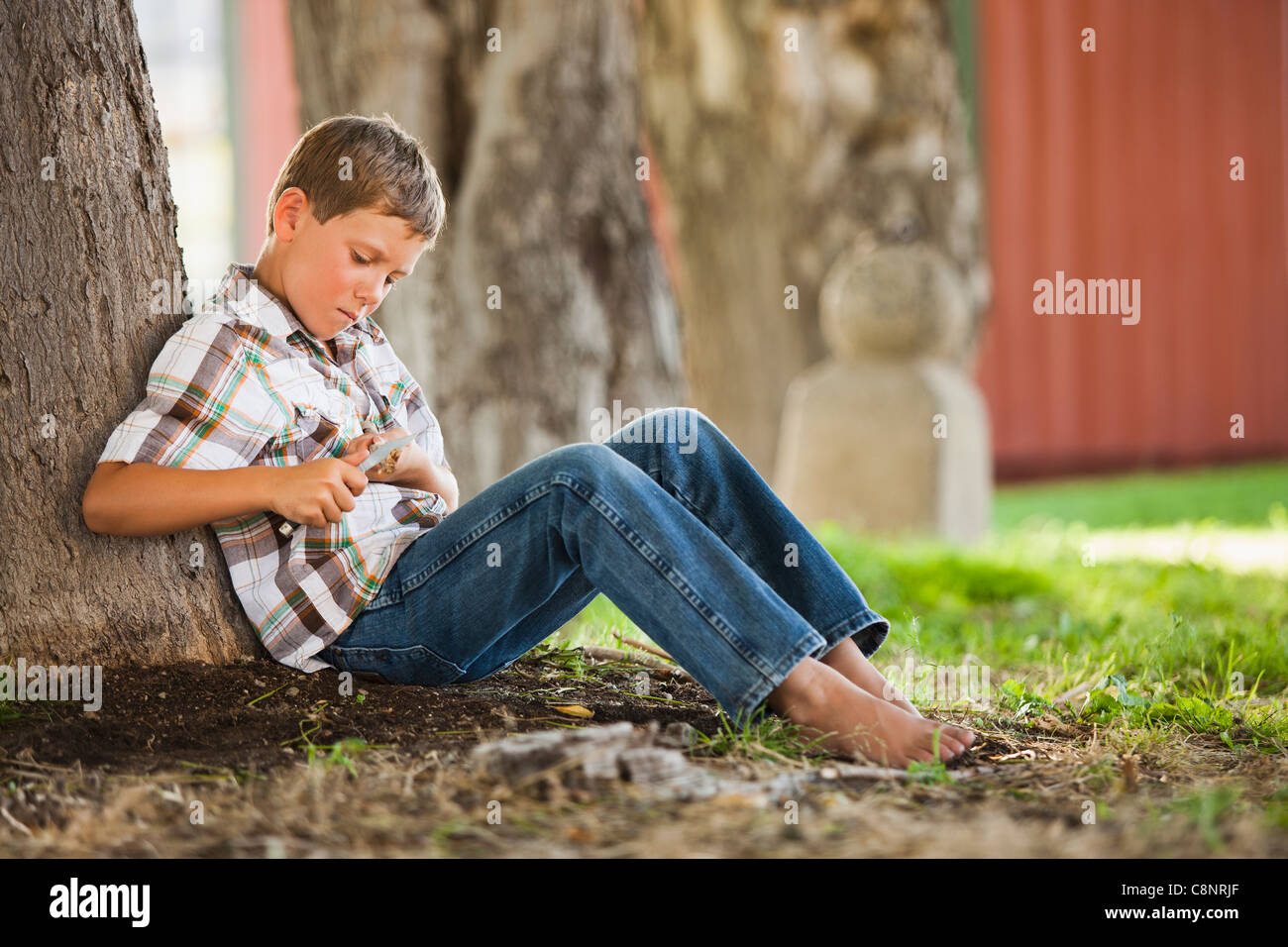 Whittling knife hi-res stock photography and images - Alamy