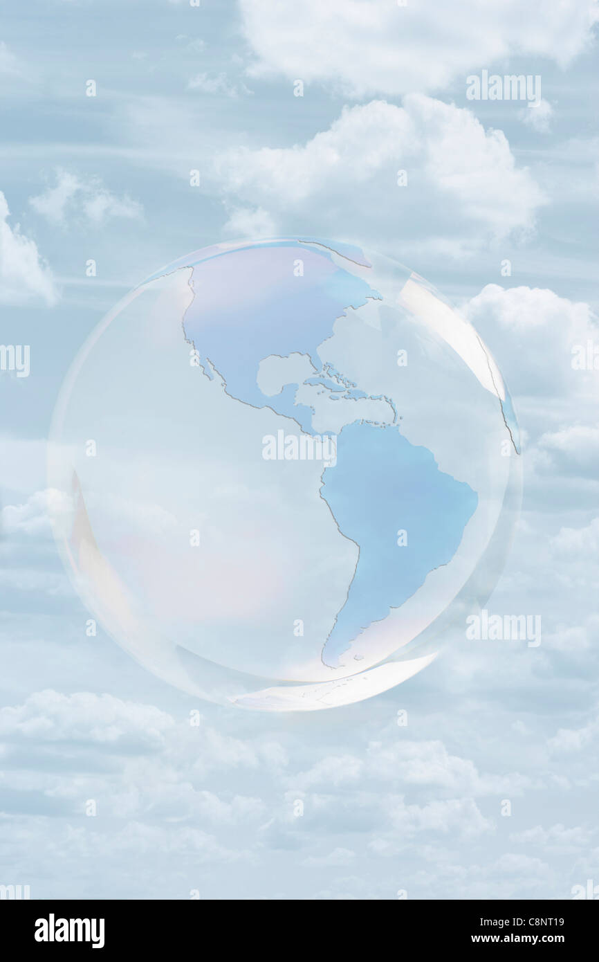 Transparent globe hi-res stock photography and images - Alamy
