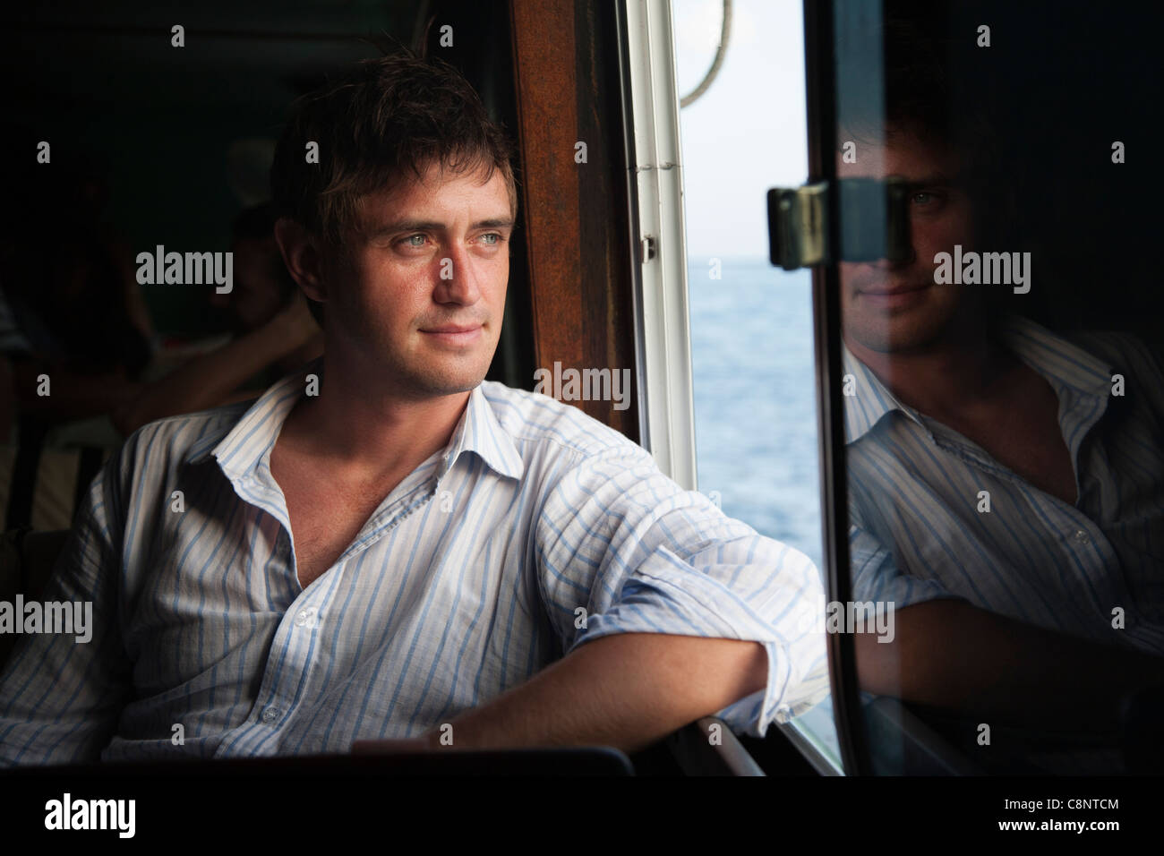 Serene view person riding hi-res stock photography and images - Alamy