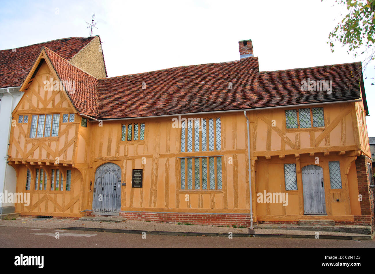 15th century Little Hall, Market Square, Lavenham, Suffolk, England ...