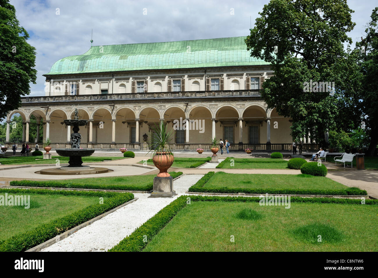 Queen Anne's Summer Palace, the Belveder, Prague Castle Czech Republic ...