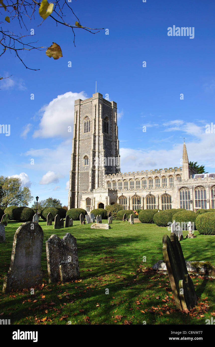 The Parish Church of St.Peter & St.Paul, High Street, Lavenham, Suffolk ...