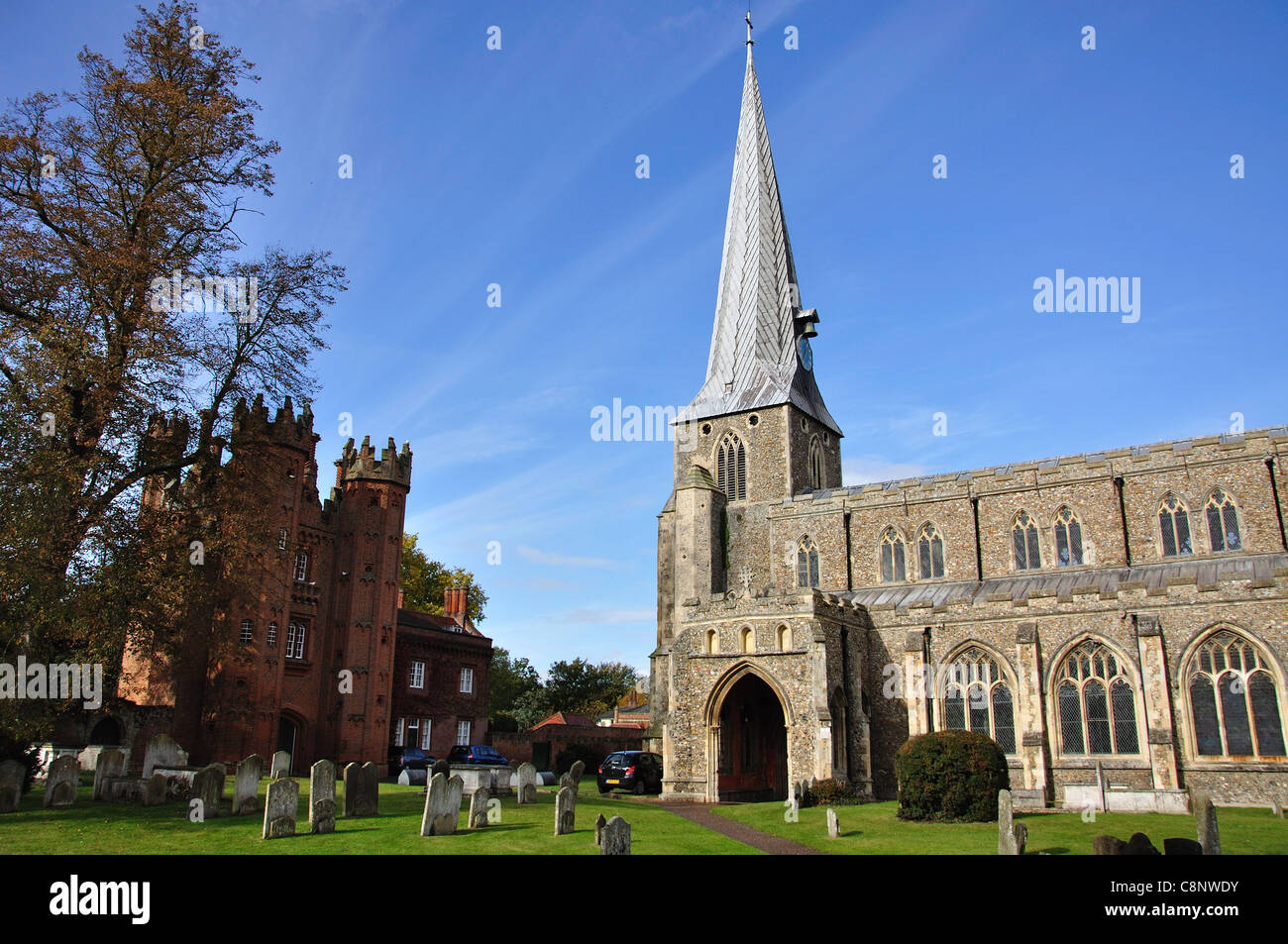 The Church of St.Mary, Church Lane, Hadleigh, Suffolk, England, United ...