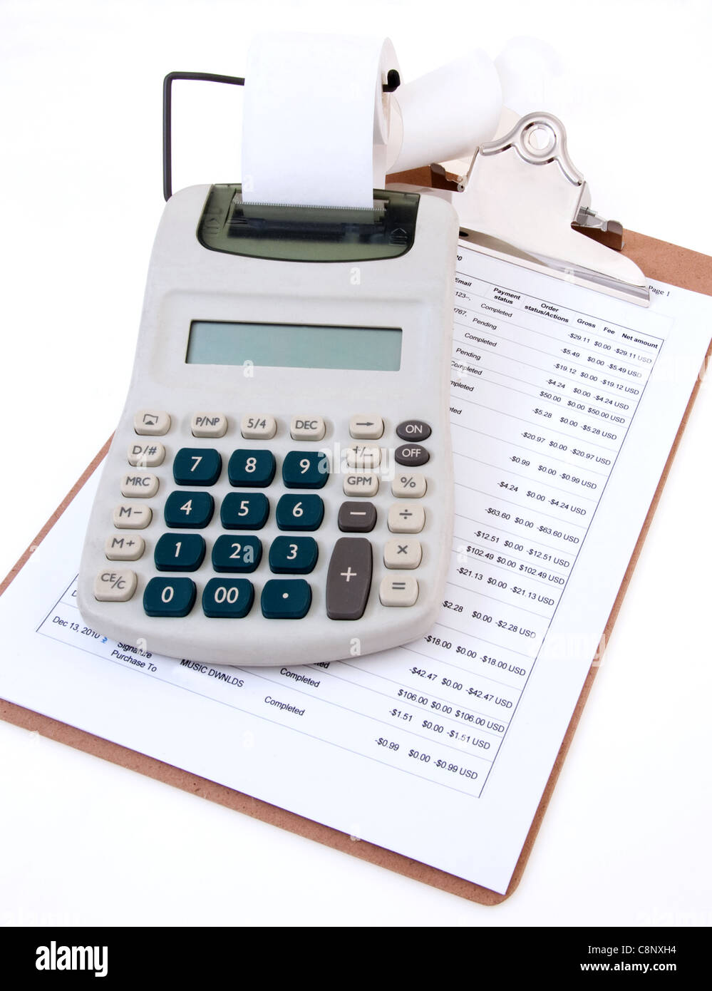 Calculating numbers Cut Out Stock Images & Pictures - Alamy