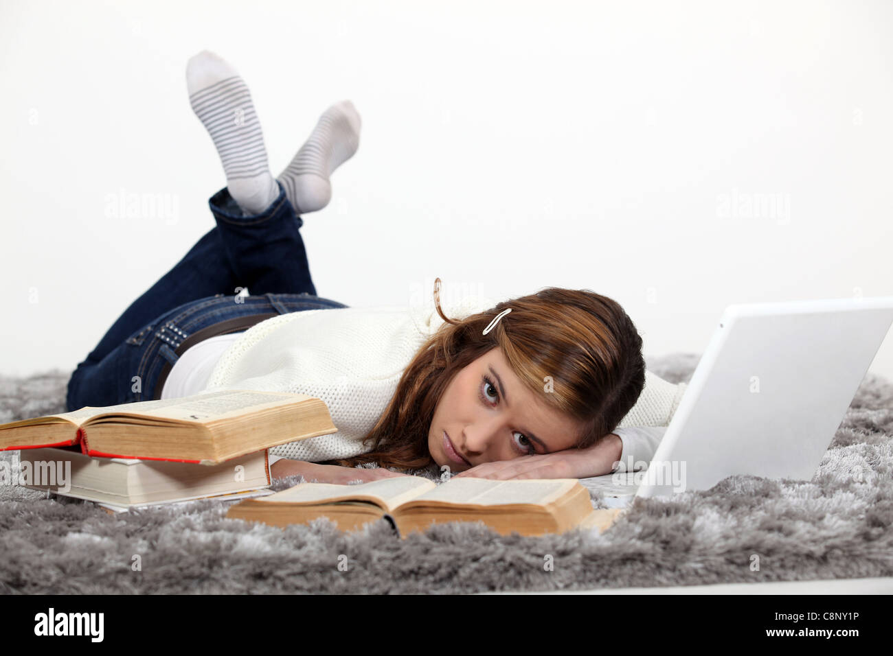 Bored teen class hi-res stock photography and images - Alamy