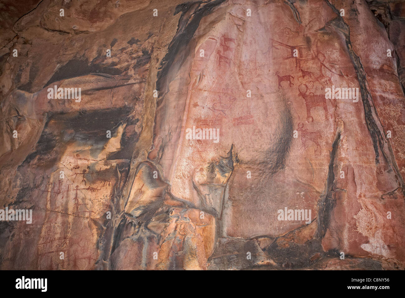 Bhimbetka, prehistoric rock shelters and paintings, UNESCO, Madhya ...