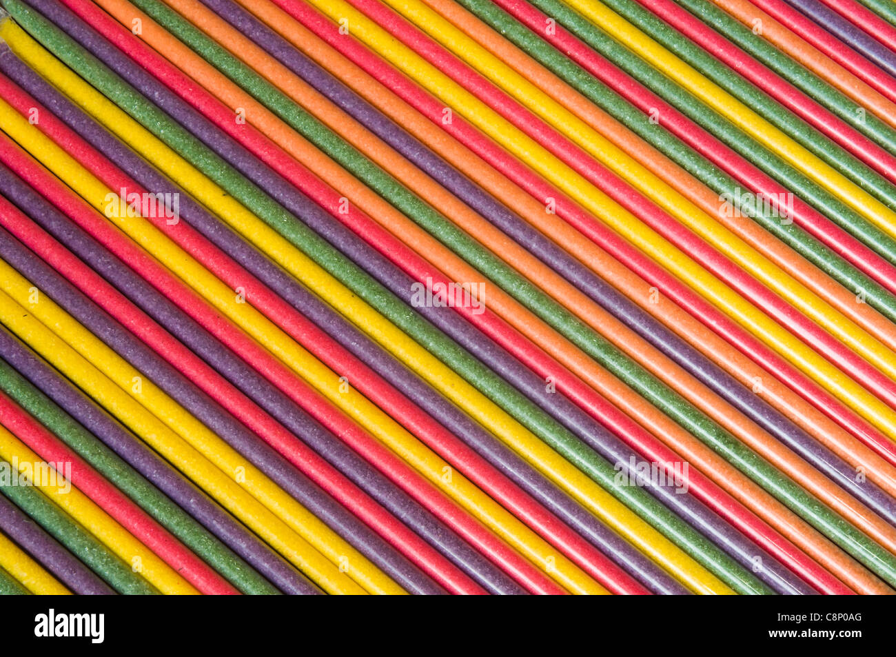 candy sticks in studio setting Stock Photo - Alamy