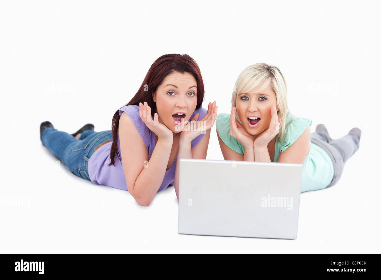 Happy shocked face Cut Out Stock Images & Pictures - Alamy