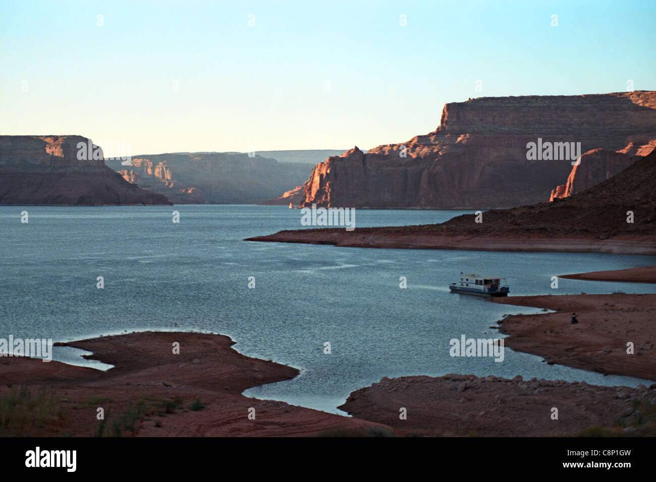 Houseboat, Lake Powell, Utah Stock Photo - Alamy