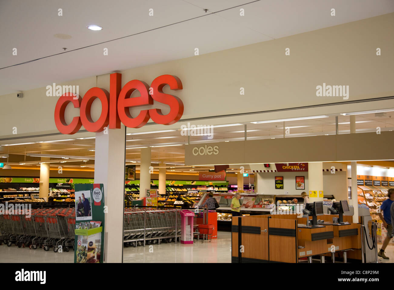 Coles supermarket australia hi-res stock photography and images - Alamy
