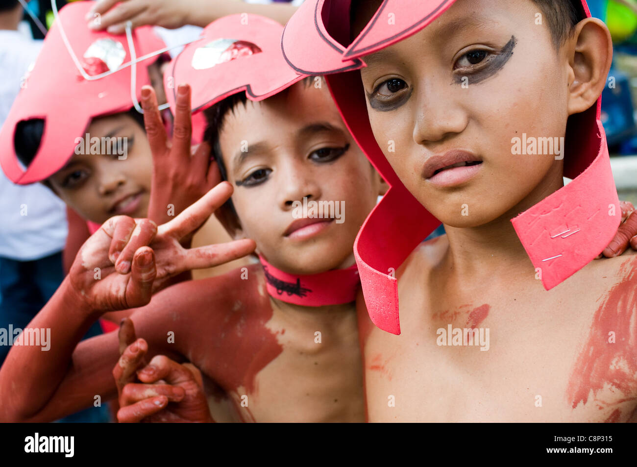 Sangyaw festival tacloban leyte philippines Stock Photo - Alamy
