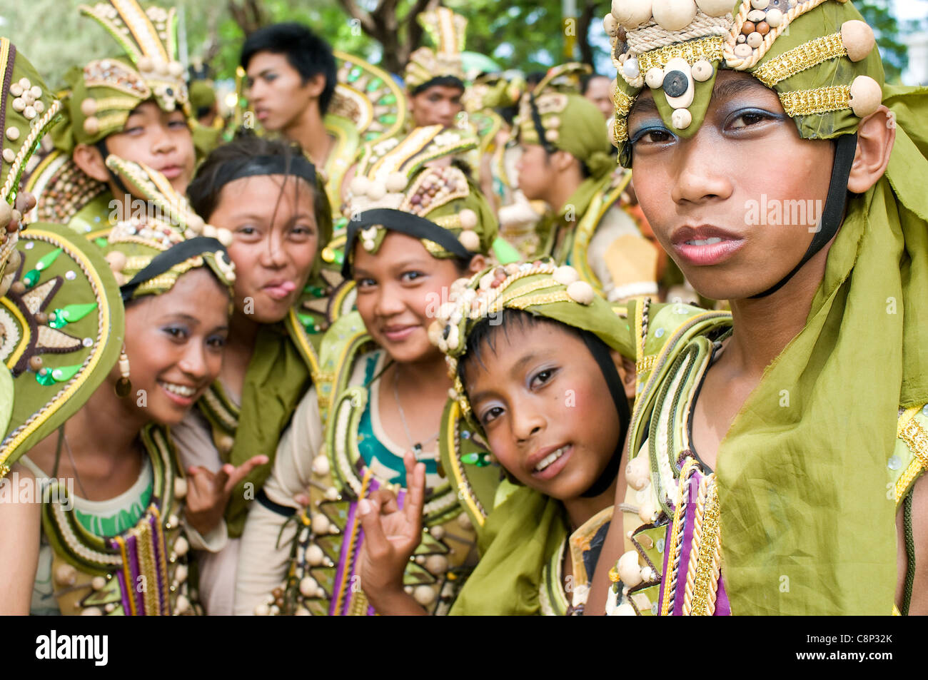 Sangyaw festival tacloban leyte philippines Stock Photo - Alamy