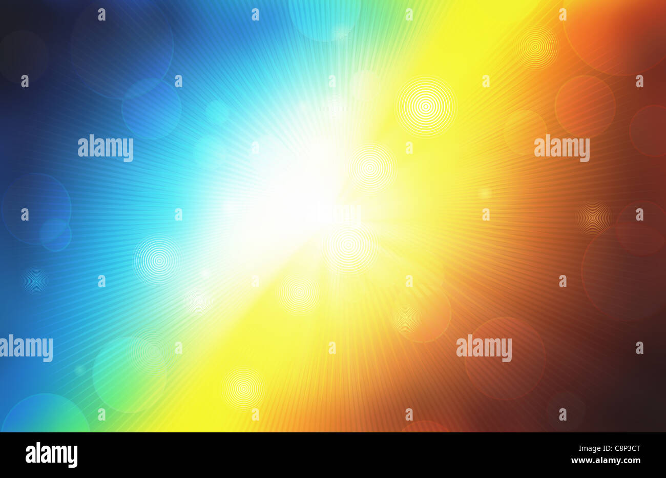illustration of futuristic color abstract glowing party background ...