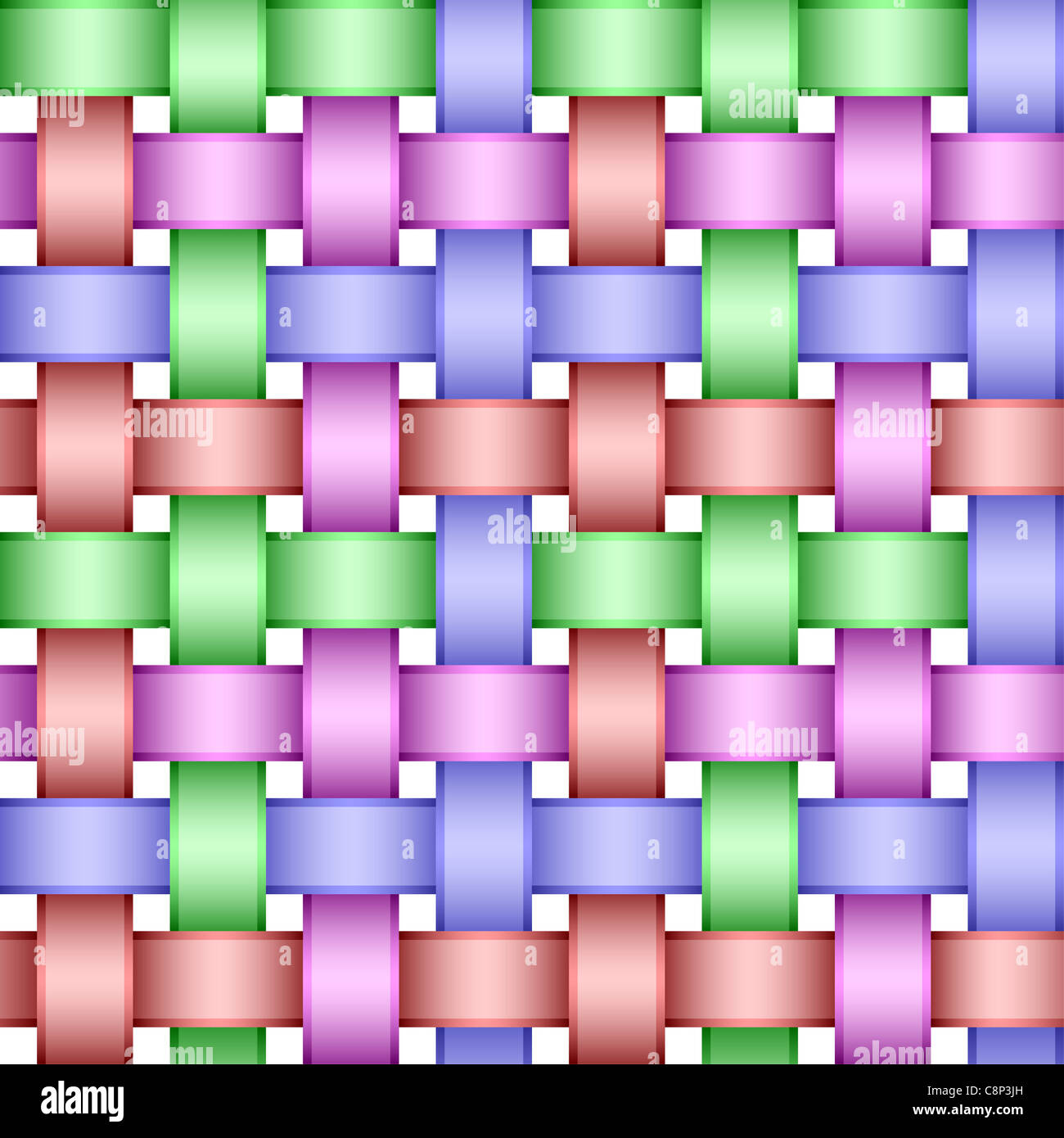 Weaving ribbons hi-res stock photography and images - Alamy