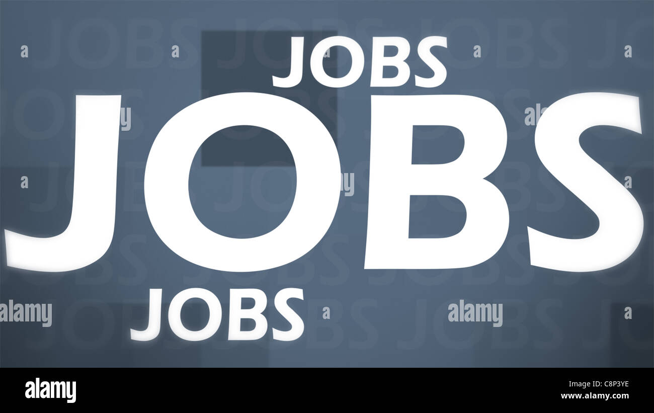 Creative image of grey jobs concept Stock Photo - Alamy