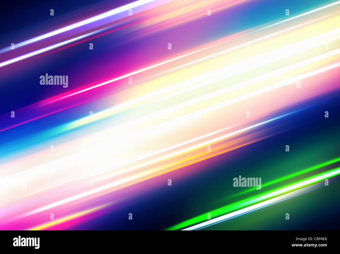 illustration of abstract background with blurred magic neon color ...