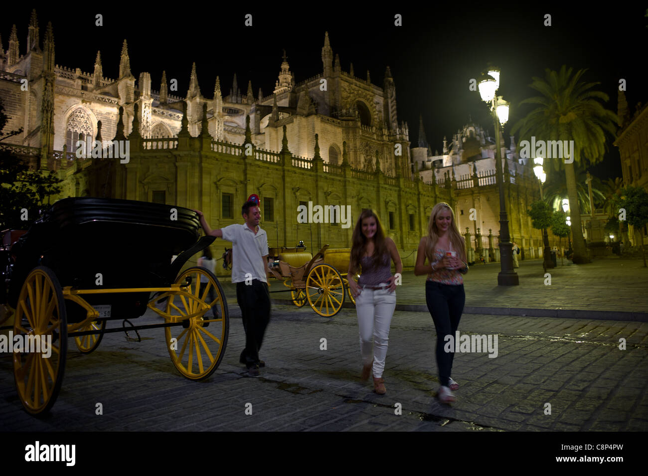 Spain girls seville in hi-res stock photography and images - Alamy